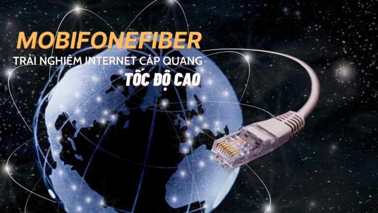 Trải nghiệm Internet cáp quang cùng Mobifone Fiber - Mobifone Data